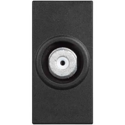 Classia UTIČNICA TV F-TIP COAXIAL CRNA
