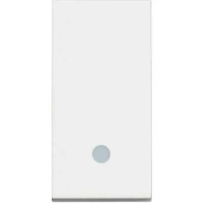 Classia TASTER osvetljen NO 10A 1M BELI