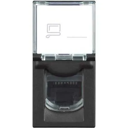 Classia RJ45 STP CAT6A CRNA