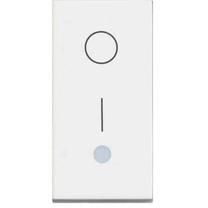 Classia prekidač 2P 16AX 1M BELI