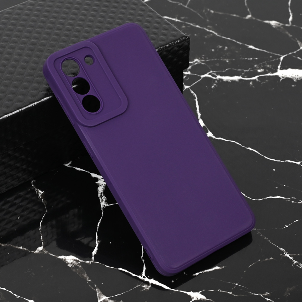 Maska za Samsung Galaxy S21 mat Teracell Giulietta tamno ljubičasta