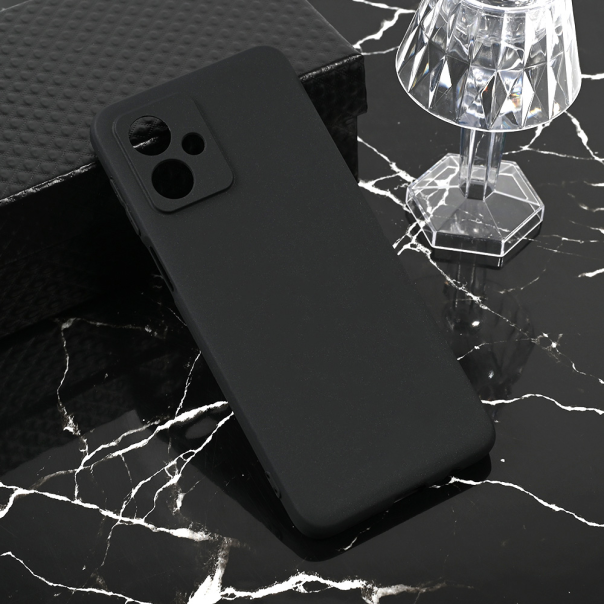 Maska za Motorola Moto G54 mat silikonska Ultra Thin crna