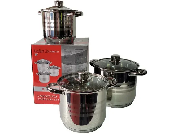 Excellent Line Jumbo Set lonaca 6 delova EL-CP3