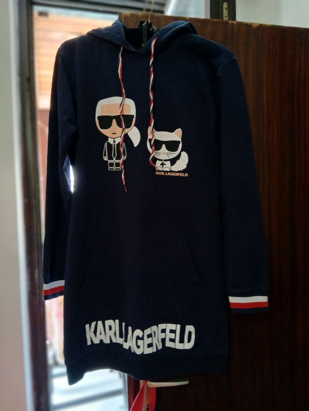 Karl Lagerfeld M, bоја - Tamnoplava, Oversize, Dugih rukava