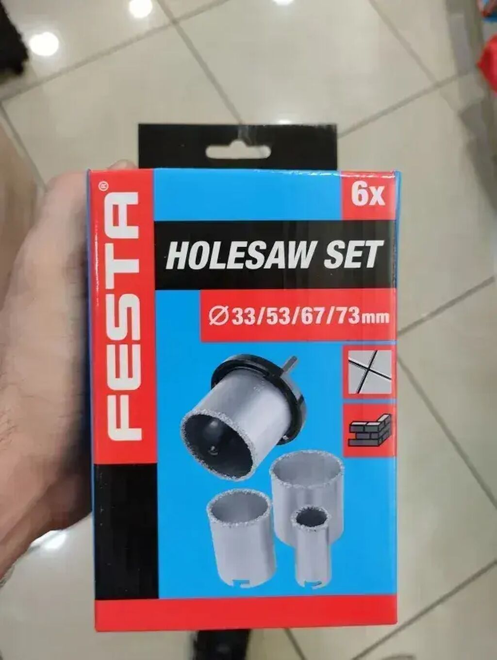 Testera za rupe 2.100 din