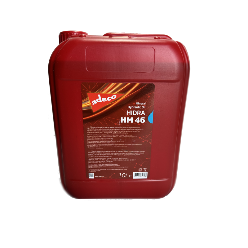 HIDRAULICNO ULJE HM 46 10L ADECO