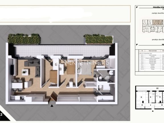 Troiposoban stan u novogradnji na Misi