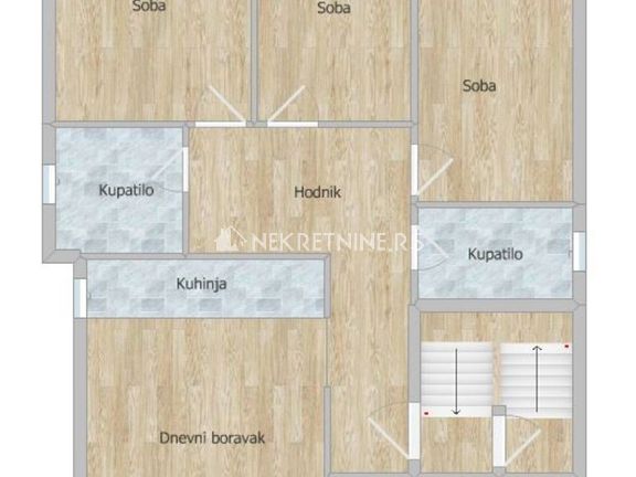 Troiposoban stan VETERNIK, 137200€