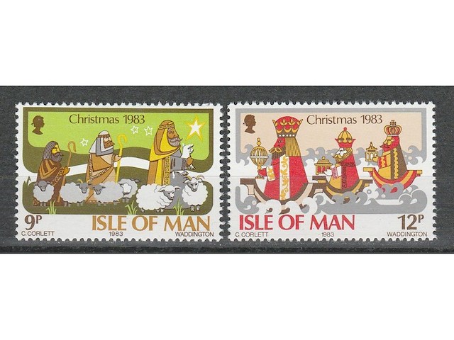Isle of Man - Christmas 1983 - MNH