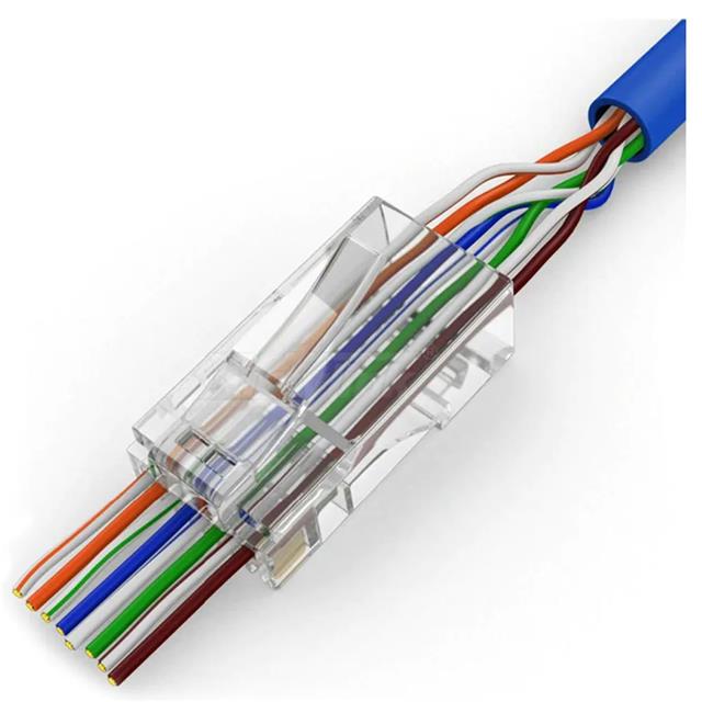 Konektor RJ45 CAT5 za UTP sa punim presekom