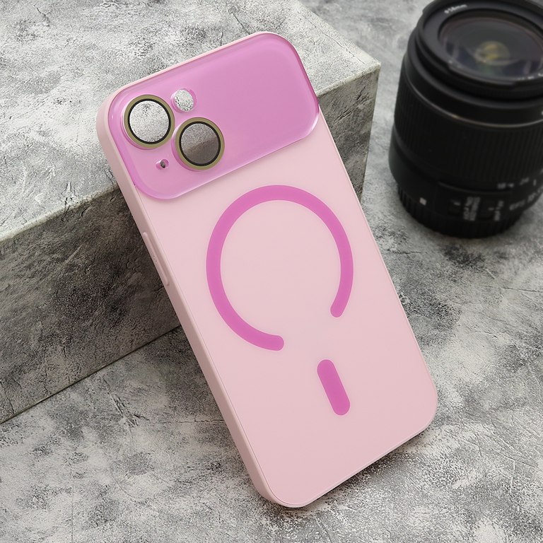 Zastitna maska (futrola) PASTELPOP MagSafe - iPhone 14 (6.1) roze (MS)