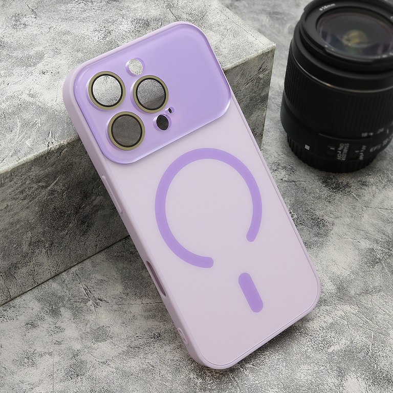 Zastitna maska (futrola) PASTELPOP MagSafe - iPhone 16 Pro (6.3) ljubicasta (MS)