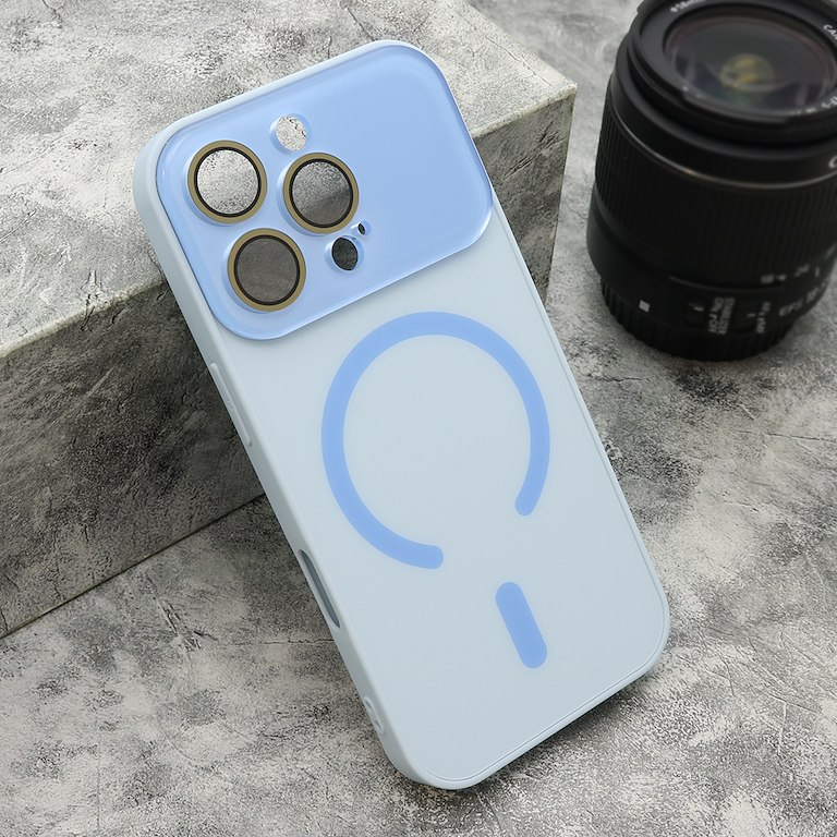 Zastitna maska (futrola) PASTELPOP MagSafe - iPhone 16 Pro (6.3) plava (MS)