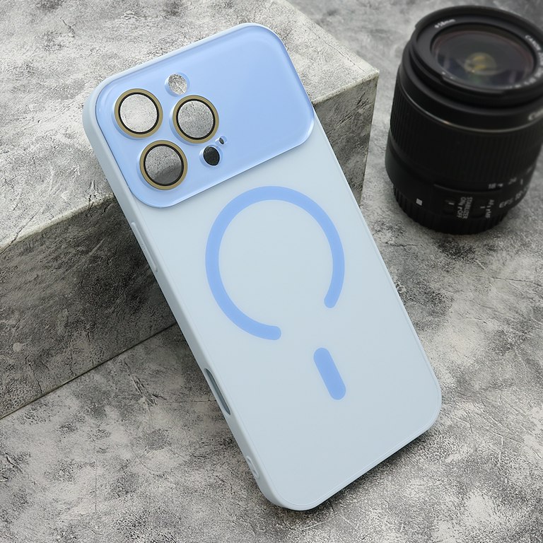Zastitna maska (futrola) PASTELPOP MagSafe - iPhone 16 Pro Max (6.9) plava (MS)