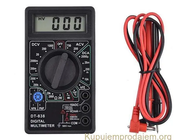 Digitalni multimetar DT-838