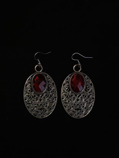 Romantic gothic earrings