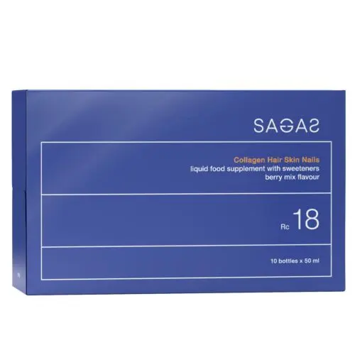 Sagas Collagen Hair Skin Nails RC18 10 x 50ml