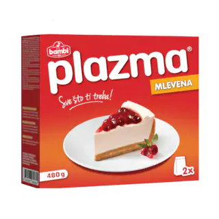 Keks Plazma mlevena 480g