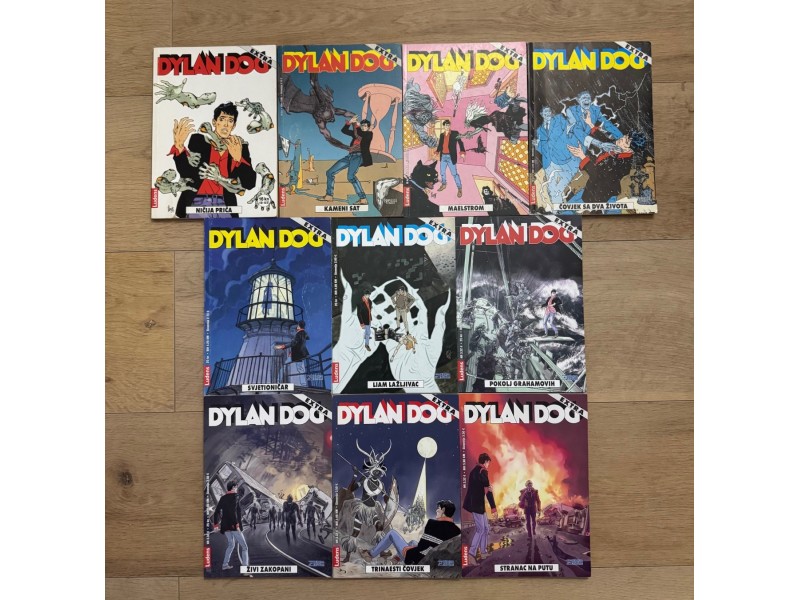DYLAN DOG - Ludens Extra - lot 10 komada