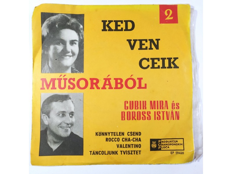 Gubik Mira És Boross István – Kedvenceik Müsorából
