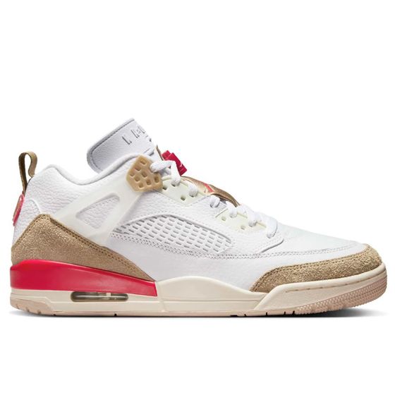 JORDAN SPIZIKE LOW 'WHITE TAN RED'