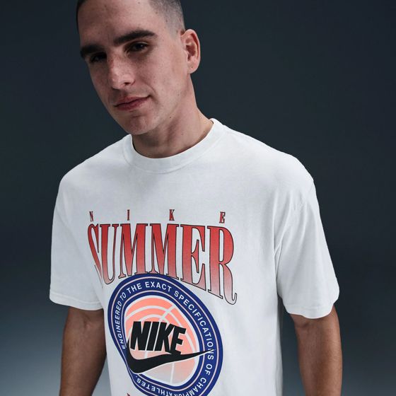 MAX90 BASKETBALL T-SHIRT 'WHITE'