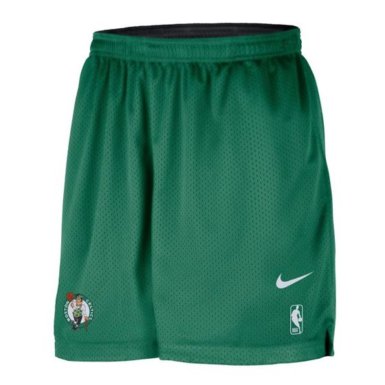 NBA BOSTON CELTICS COURTSIDE MESH PRACTICE SHORTS 'CLOVER'