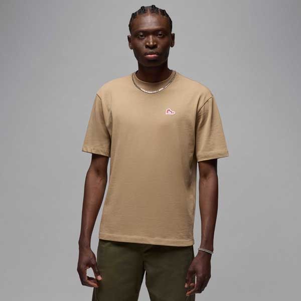 JORDAN BRAND SNEAKER PATCH T-SHIRT 'DESERT CAMO'