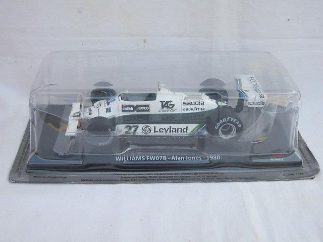 1:24 hachette williams FW07B