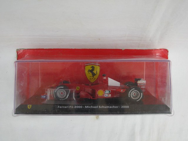 1:24 hachette ferrari F1 2000