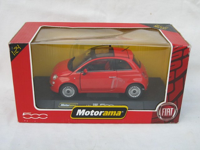 1:24 motorama fiat 500