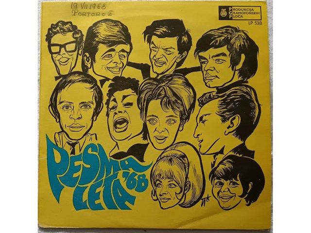 VARIOUS  -  PESMA  LETA  `68