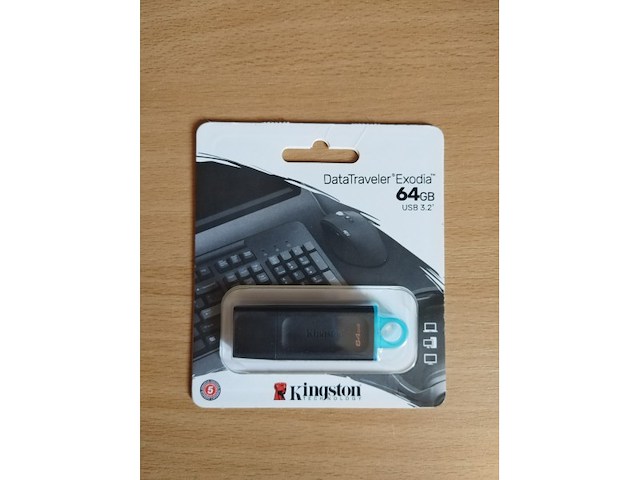 USB memorija 64GB KINGSTON DT Exodia 3.2