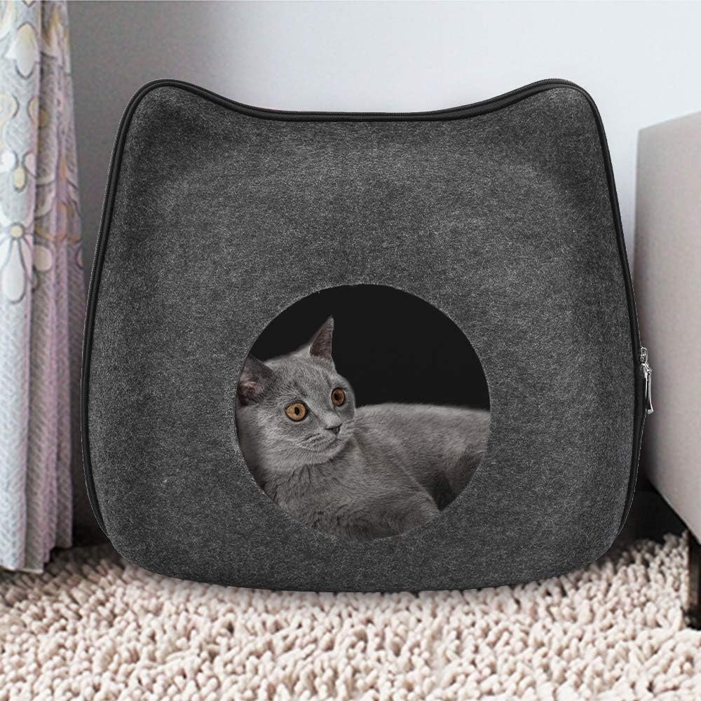 KUCICA ZA LJUBIMCE CAT DARK GRAY
