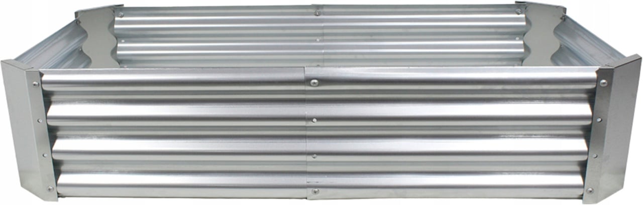 BAŠTENSKA ŽARDINJERICA 180 cm ZA POVRĆE I CVEĆE PRAVOUGAONA POCINKOVANA 8298