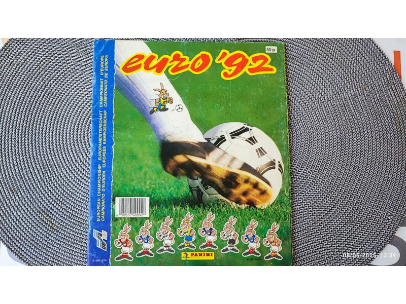 Euro 92 Panini prazan