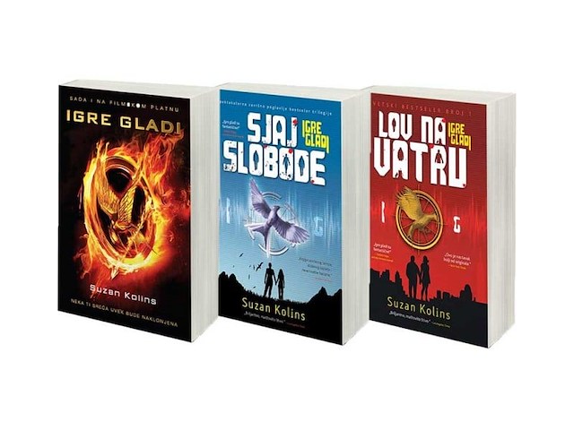 Igre gladi - Trilogija - Suzan Kolins