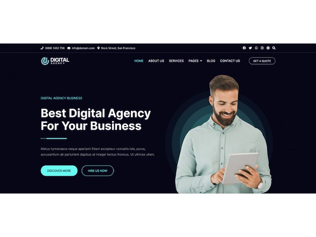Instant websajt + Domen + Hosting