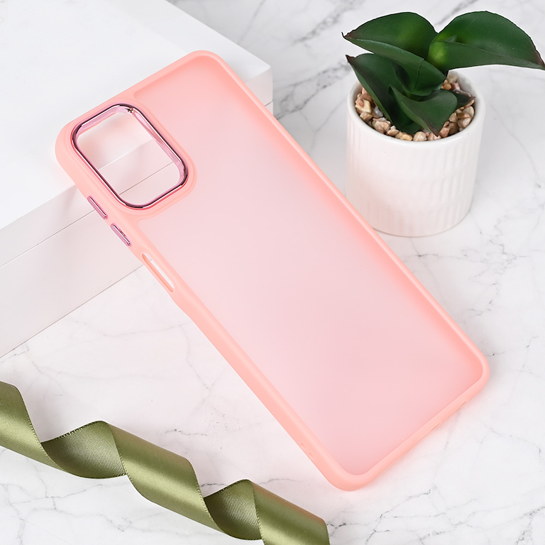 Futrola Shining Camera za Samsung A075F Galaxy A07 4G roze
