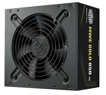 Napajanje 850W COOLER MASTER MWE Gold V3, 80 Plus GOLD, ATX 3.1, non-modular (MPE-8506- ACAG-BEU)