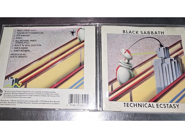 Black Sabbath - Technical ecstasy , ORIGINAL