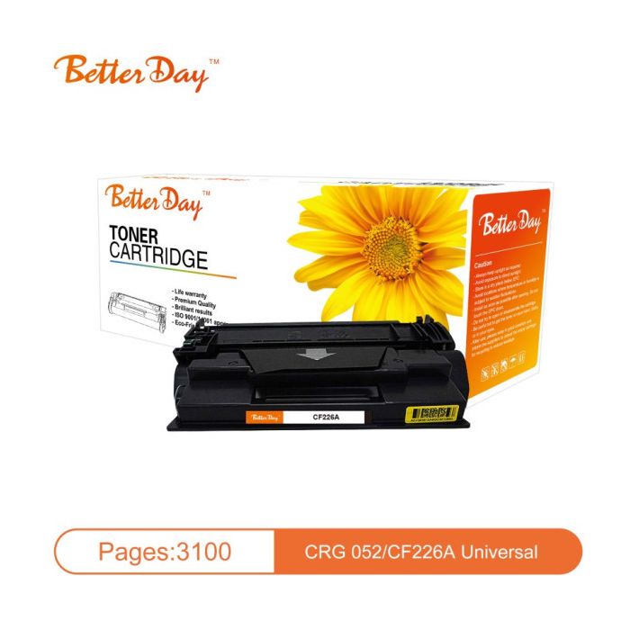 Toner BetterDay CRG052 / CF226A zam. kaseta za CANON / HP 3.1k