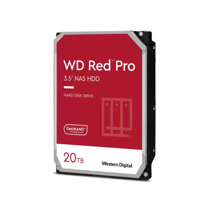 20TB 3.5" SATA III 512MB 7.200 WD201KFGX Red Pro hard disk