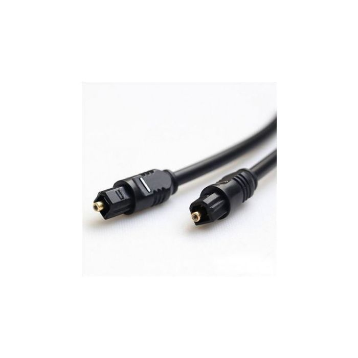 Audio opticki kabl 2,2mm (Toslink) 1m, crni