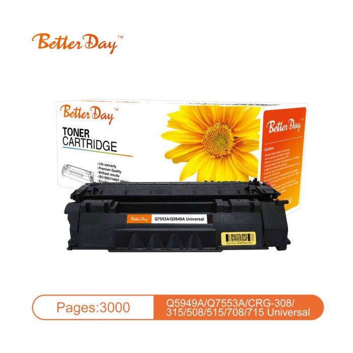Toner BetterDay 1160/1320/P2015 Q5949A/Q7553A zam. kaseta za HP 3k