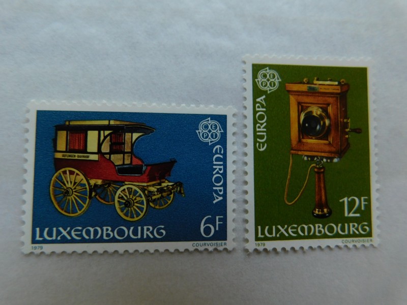 LUXEMBOURG EUROPA 1979 KOMPLET ČISTA SERIJA