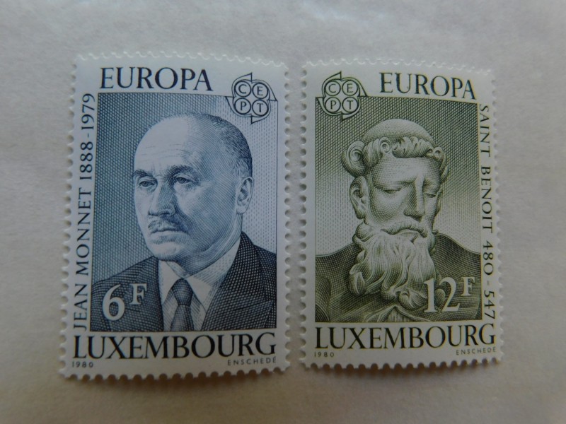 LUXEMBOURG EUROPA 1980 KOMPLET ČISTA SERIJA