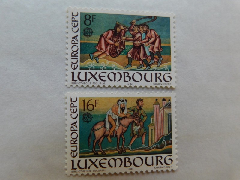 LUXEMBOURG EUROPA 1983 KOMPLET ČISTA SERIJA