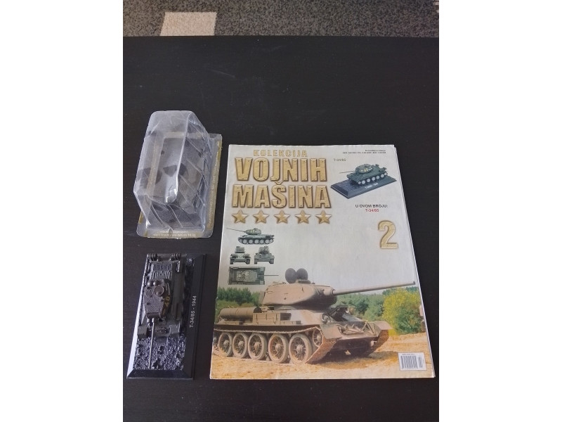 Kolekcija Vojnih Mašina br. 2: T-34-85
