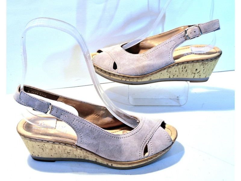NOVE ,,Jenny by Ara,, lagane KOZNE sandale br.37
